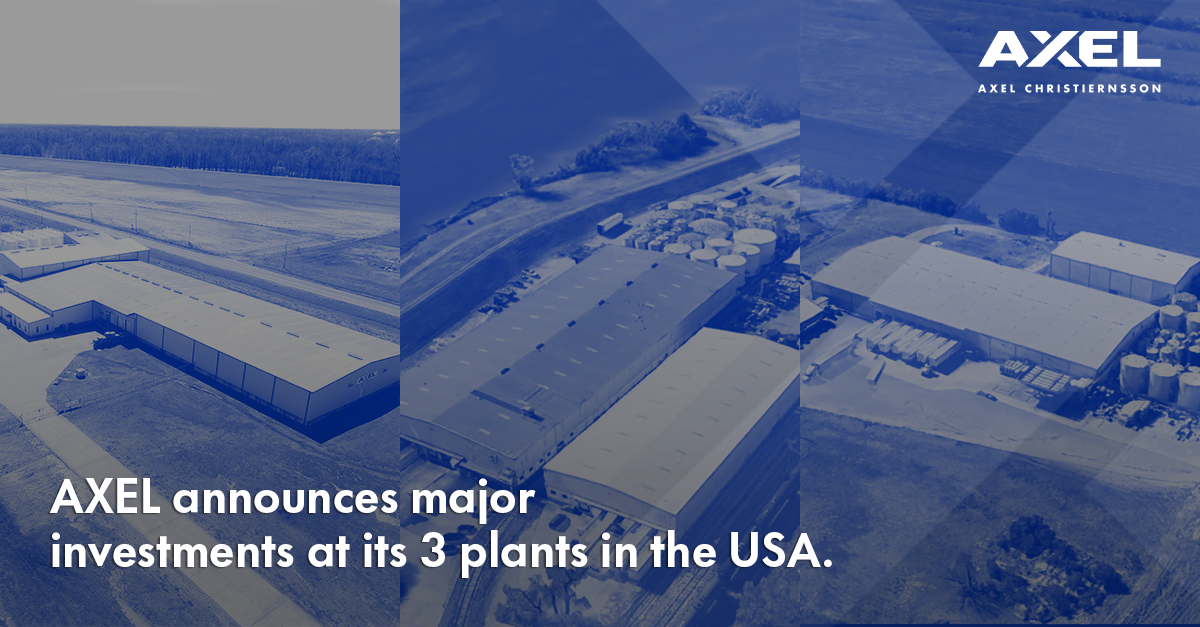 AXEL Responds to Growing Customer Demand with Major Investments at its ...